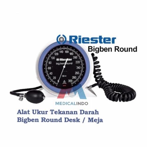 Jual Tensimeter Aneroid Jarum Riester Meja Big Ben Bulat Round Desk ...