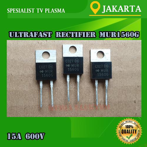 Jual Dioda Ultrafast MUR1560 // MUR 1560 // MUR1560R ORIGINAL ON SEMI ...
