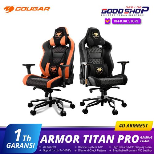 Promo Cougar Armor Titan Pro - Gaming Chair - Orange Cicil 0% 3x ...
