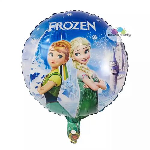 Jual Balon foil bulat frozen / balon frozen anna dan elsa bulat ...