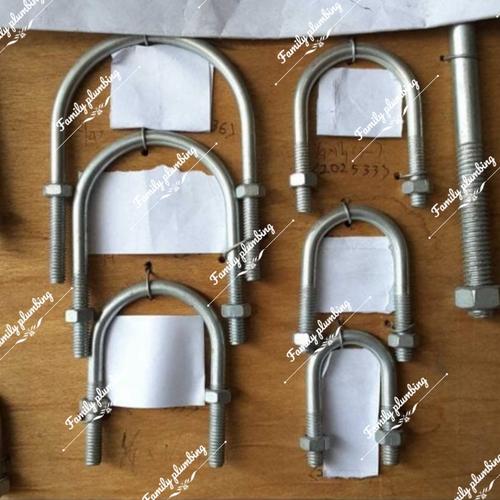 Jual KLEM CLAMP UBOLT U BOLT BOL BAUT U PIPA 3" 3INCH 3 GALVANIS ...