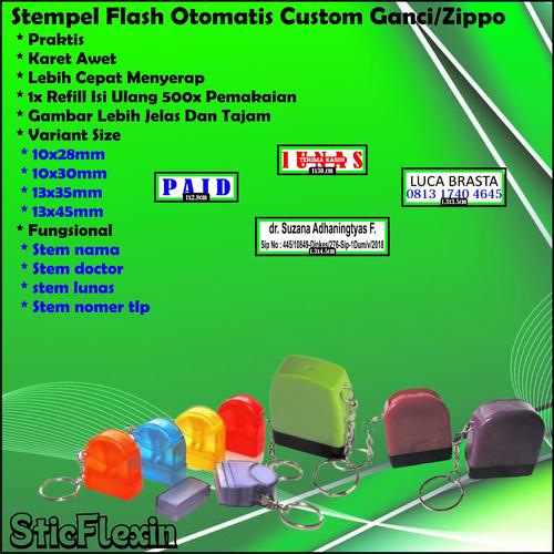 Jual Stempel ganci | Stempel zippo| Stempel nama no hp | Stempel ...