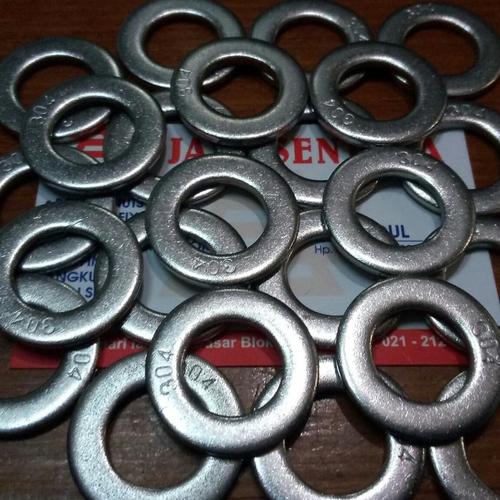 Jual ring plat stainless 304 m20 / wp ss 304 m20 / washer plat 304 m20 ...