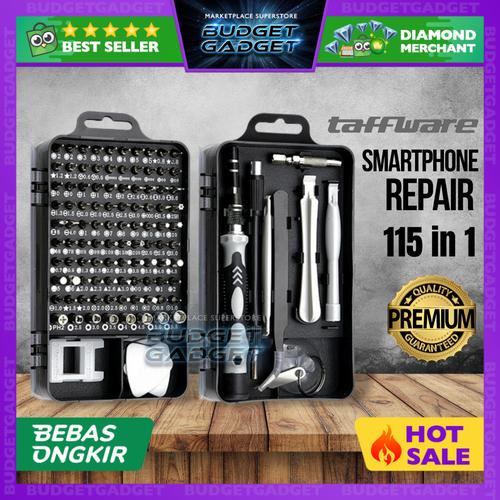 Jual Taffware 115 in 1 Alat Set Obeng Reparasi Smartphone Screwdriver - 32 in 1 - Jakarta Barat ...