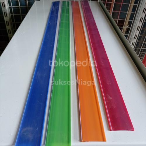Jual MIKA PRICE CARD/LABEL HARGA UK PANJANG 88.5 CM - Putih - Kota ...