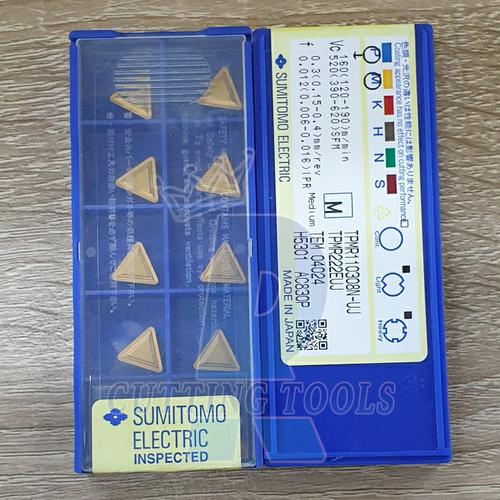 Jual Insert Milling TPMR 110308N-UJ AC830P Sumitomo Original Insert ...
