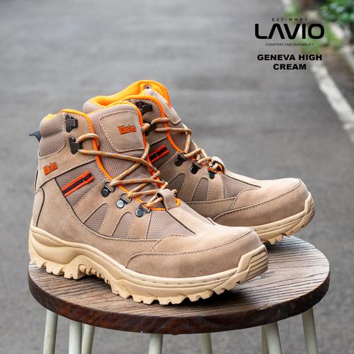 Jual Sepatu Boots Pria Lavio Geneva High Safety Premium Pabrik Anti ...