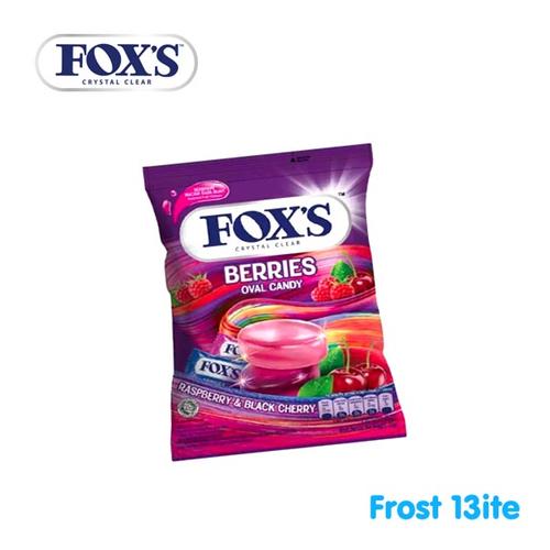 Jual Foxs / Fox's Crystal Clear Berries Oval Candy Permen Pouch 125g ...