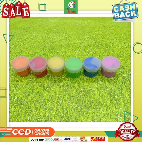 Jual Paket Cat air 6 Warna Cat lukis styrofoam Kemasan botol kecil 10ml ...