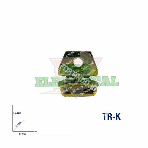 Jual Jual Stopper Terminal Block Din Rail TR-K Besi FORT - Jakarta ...