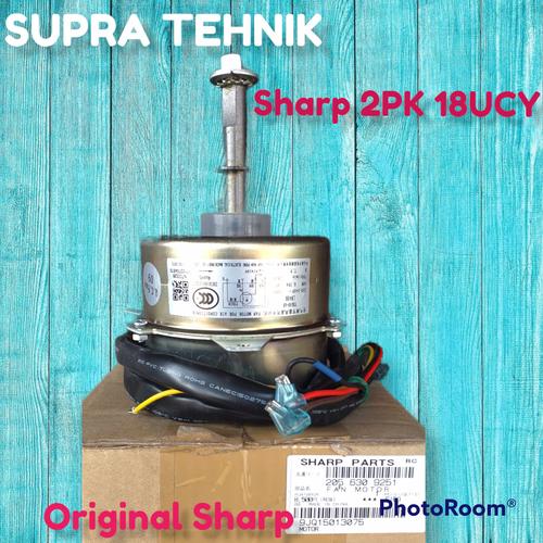 Jual FAN MOTOR OUTDOOR AC SHARP 2PK 18UCY ORIGINAL - Kota Depok - SUPRA ...