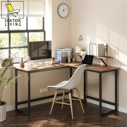 Jual Meja Kerja Meja Komputer Meja Kantor Meja Gaming L Shape - SL770 ...