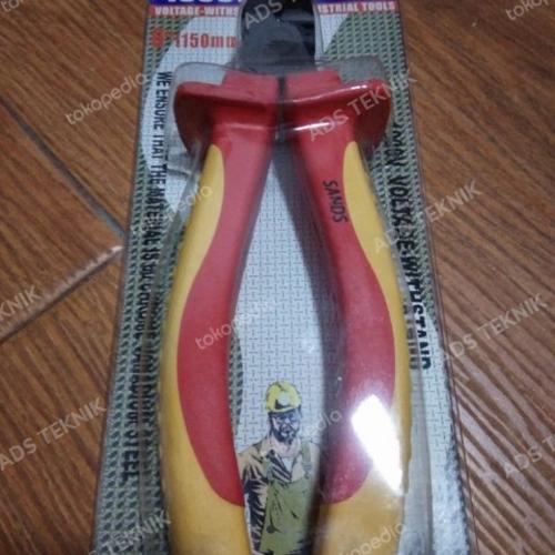 Jual Kombinasi Tang Elektrik 6 Inch Tang Listrik SANDS 1000 VOLT ...