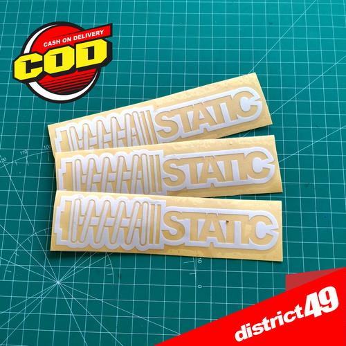 Promo Sticker Cutting Static Stiker Static Stiker Mobil Racing Stiker ...