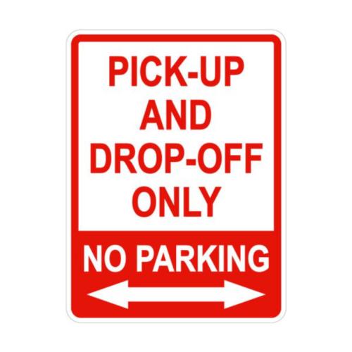 Jual Rambu Pick Up and Drop Off Only - 45cm x 60cm - Plat Alumunium ...