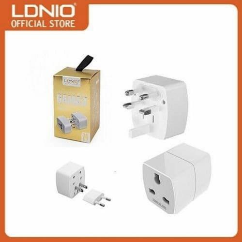 Jual Universal Plug Travel Power Socket Adapter 6A Original LDNIO ...