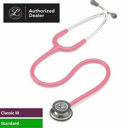 Jual 3M Littmann Classic III Stethoscope ,27Inch, #5633 Pearl Pink Tube ...