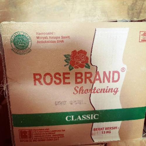 Jual Shortening Rose Brand / Margarin Putih Rose Brand - 500 Gram ...