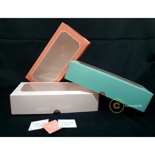 Jual Box Bolu Gulung warna Ivory / Roll Cake Box / Kotak Kue/ Box ...