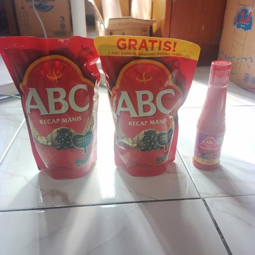 Jual Kecap Manis ABC pouch Refill (bisa pakai bonus sambal bawang ...