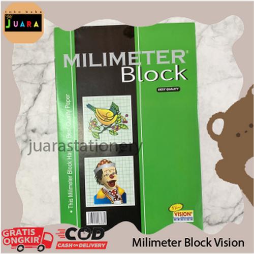 Jual Buku Milimeter Block Folio Vision / Milimeter / Milimeter Block ...