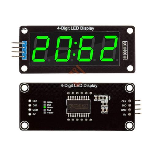 Jual 0.56 inch 4-Digit 7 Segments Digital Tube Clock Module for Arduino ...