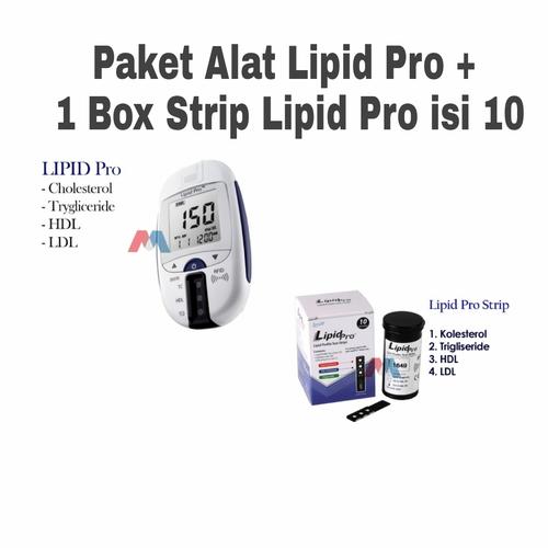 Jual Alat Lipid Pro Cek Cholesterol HDL LDL Trigliserida Lipid Pro ...