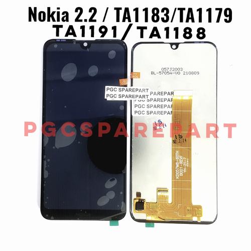Jual Original OEM LCD Touchscreen Fullset Nokia 2.2 TA-1183 TA-1179 TA ...