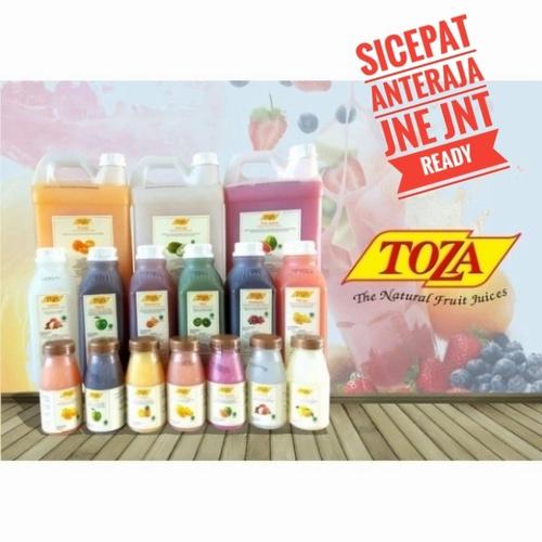 Jual Jus Hotel dan Pesta Original TOZA Natural Fruit Juice Botol 1 ...