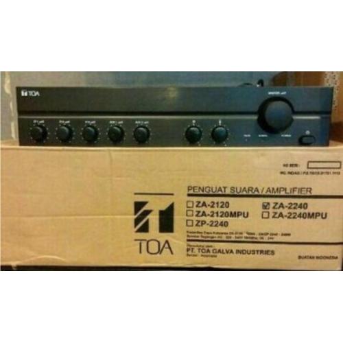 Jual Power Amplifier Toa Za2240 Za 2240 Original Garansi Resmi ...