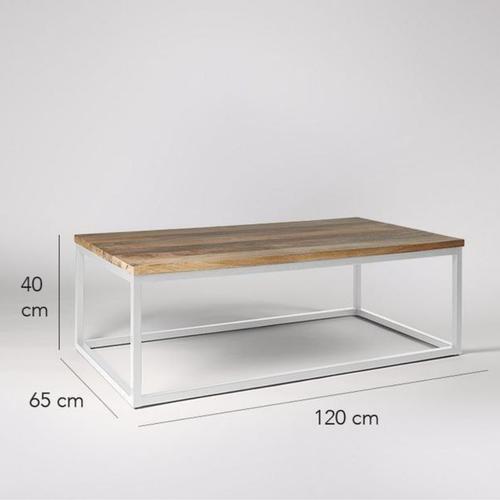 Jual Meja Tamu Industrial / Coffee Table /Meja Minimalis Kayu Jati ...