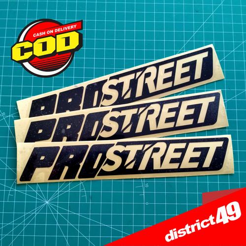 Jual Stiker Cutting Pro Street Stiker Pro Street Stiker Racing Stiker ...