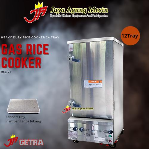 Jual RSC-12 HEAVY DUTY GAS RICE STEAMER GETRA / MESIN PEMASAK NASI - Kota Surabaya - Jaya Agung ...