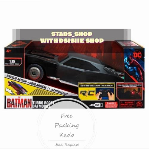 Jual the batman Turbo boost Batmobile R/C 2022 Original / Mobil Remote ...