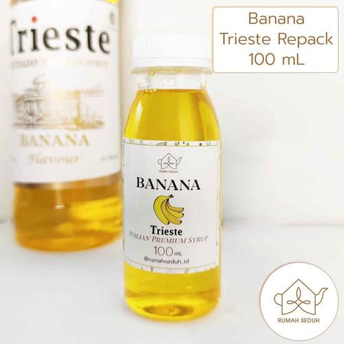 Jual 100 mL Sirup Banana merk Trieste - Banana Italian Premium Syrup ...