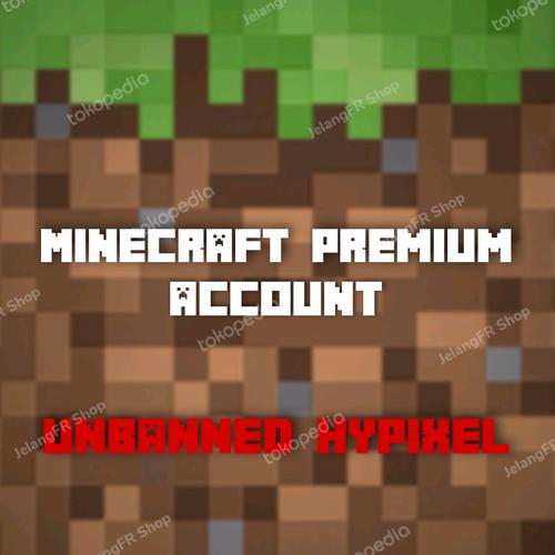 Jual Minecraft Premium Java Edition PC (Unbanned Hypixel) - Jakarta ...
