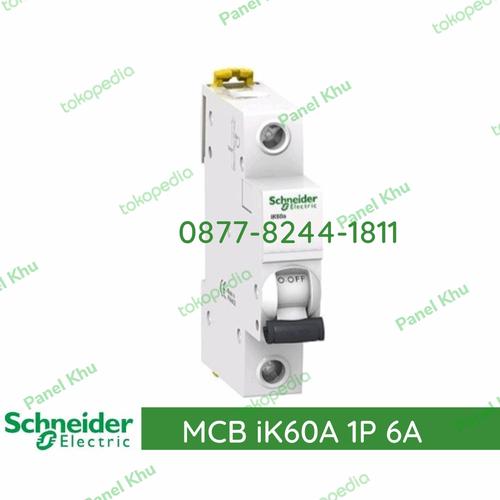 Jual MCB iK60A Schneider 1 Phase 6A - Jakarta Barat - Panel Khu | Tokopedia