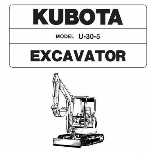 Jual Parts Catalog Excavator Kubota U30-5 versi pdf - Kota Surabaya - Parts Catalog Alat Berat ...