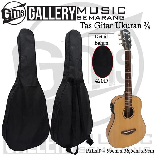 Jual Tas Gitar Mini atau Tas Ukuran Gitar 3/4 Softcase Gitar Mini ¾ ...