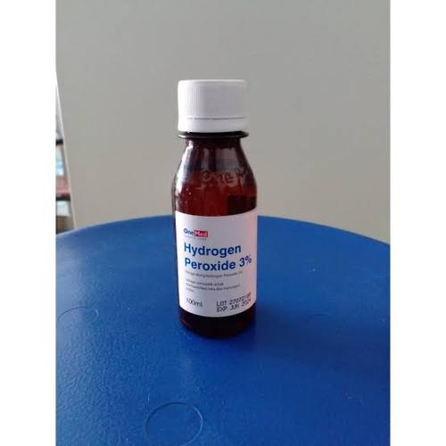 Jual Hydrogen Peroxide 3% H2O2 OneMed 100ml Pcs - Jakarta Timur ...
