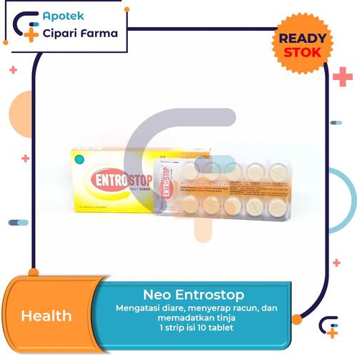 Jual Entrostop Dewasa Obat Anti Diare BAB 1 Strip 10 Tablet - Kab ...