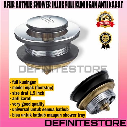 Promo Afur Bathub Kuningan Avur Bathub Injak Shower Tray Kepala Afur ...