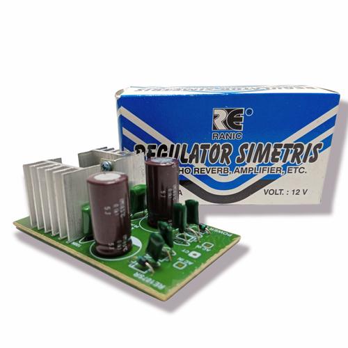 Jual kit regulator simetris 12volt ct psu simetris 12 volt biru ranic ...