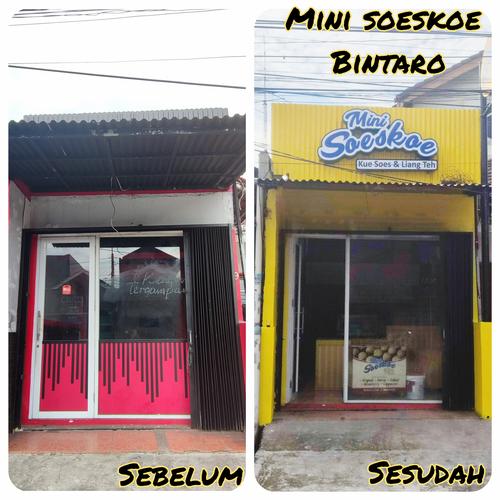 Jual Interior Toko Kue / Bakery / Rak Minimalis / Meja Kasir / Showcase - Kota Tangerang Selatan ...