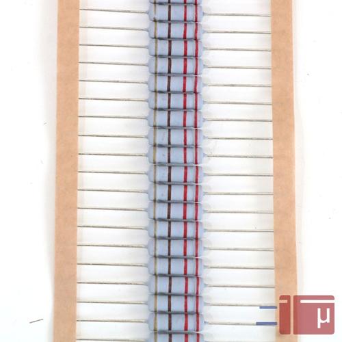 Jual Resistor 220R 220 Ohm 2W Metal Oxide Original Kaki Tembaga - Kab ...