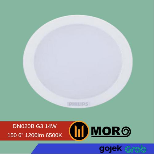 Jual LAMPU DOWNLIGHT LED PHILIPS DN020B G3 14W 150 6 INCH 14 W 14 WATT ...