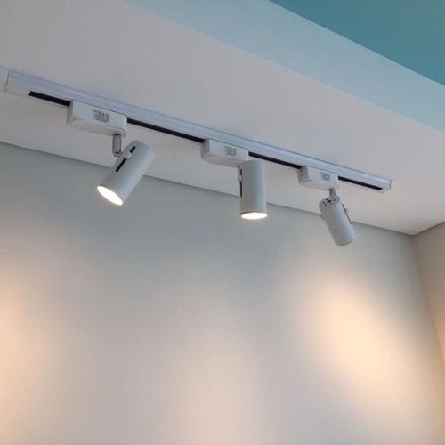 Jual 3set Lampu Sorot Cafe Track light LED 7watt E27 Rel 1Meter Halogen ...