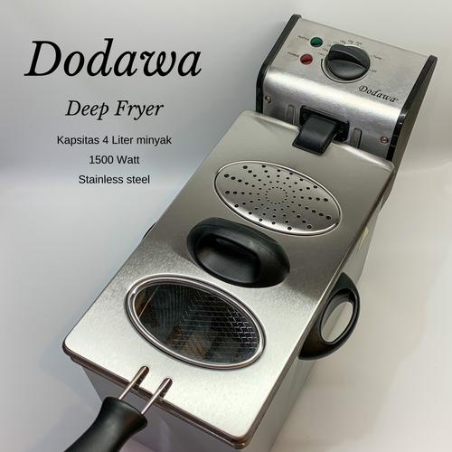 Jual Deep fryer / alat penggorengan listrik stainless / alat rebus mie ...