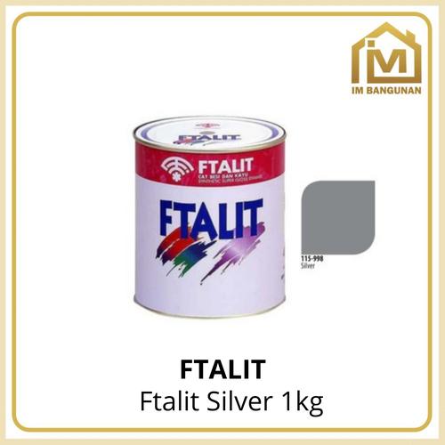 Jual Cat Besi dan Kayu FTALIT 1 kg / Warna Silver 998 - Kota Bekasi ...