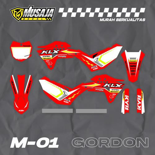Jual Dekal klx gordon merah fullbody - Kab. Bantul - Musaja Decal ...